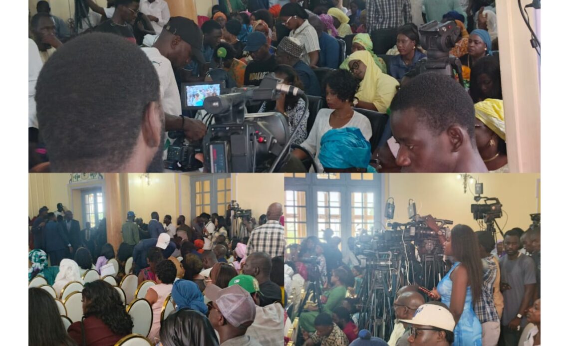 Passation de service à la Ville de Dakar : une affluence record - RTMD