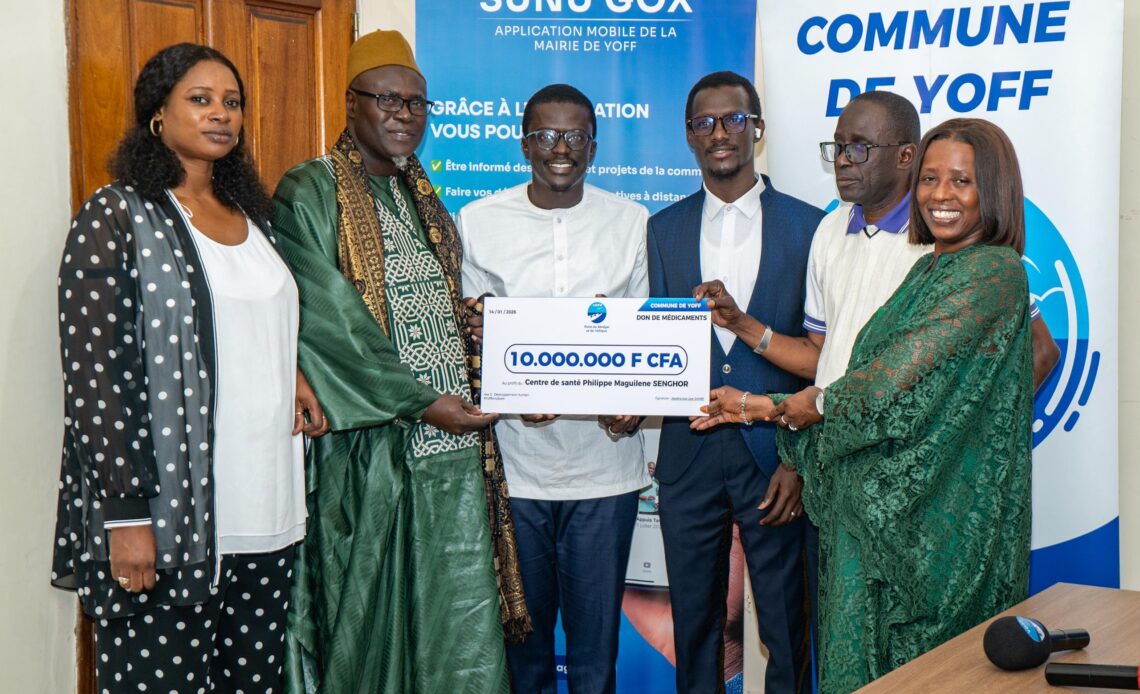 Structures sanitaires de Yoff : La Mairie de Yoff offre 20 millions de ...